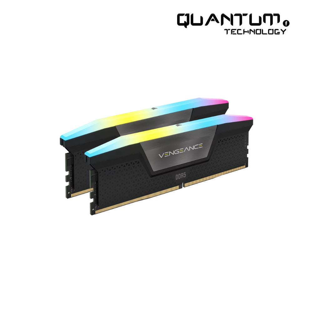 Corsair Vengeance RGB 64GB DDR5 6400MHz CL32 Gaming RAM – Quantum ...