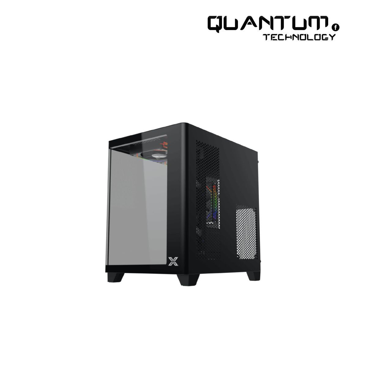 Xigmatek Pano M Nano ARGB Panoramic Case with 5 Fans – Quantum Technology