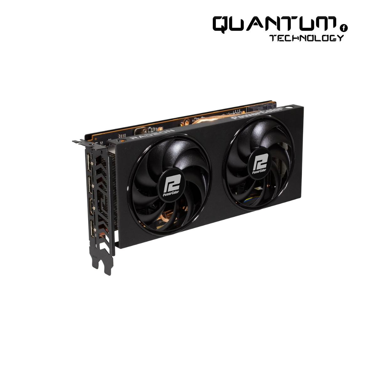 RX 6750 XT PowerColor Fighter Dual Fans & 12GB GDDR6 – Quantum Technology